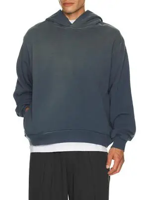 【Acne Studios】HOODED SHIRT ブルー Acne Studios Hoodie - Deep Blue | Editorialist